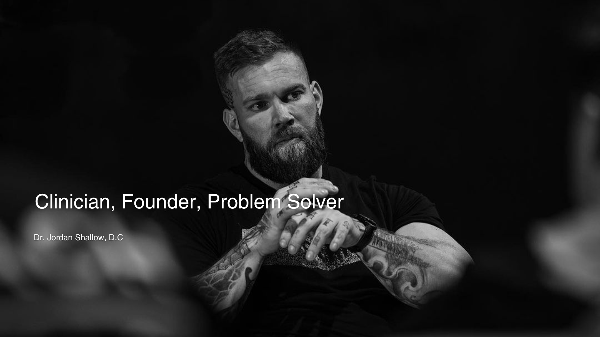 The Muscle Doc - Dr. Jordan Shallow D.C. – THE MUSCLE DOC